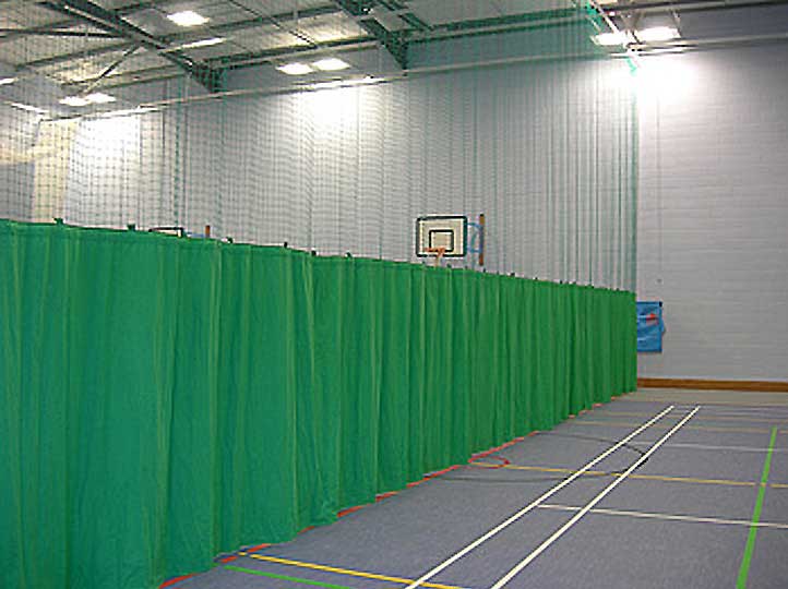 Gymnasium & Sports Hall Curtain Netting - Custom Made FAST
