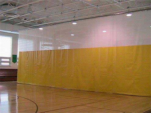 Gymnasium & Sports Hall Curtain Netting - Custom Made FAST